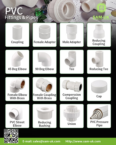 PVC Pipe and Fittings for Your Project - SAM-UK | Pipe Fittings, Pipe ...